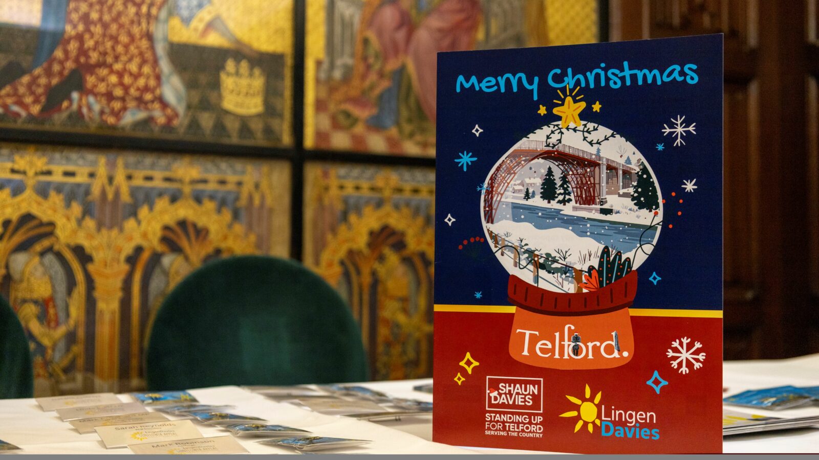 Telford MP Launches Annual Christmas Card in Support of Lingen Davies ...